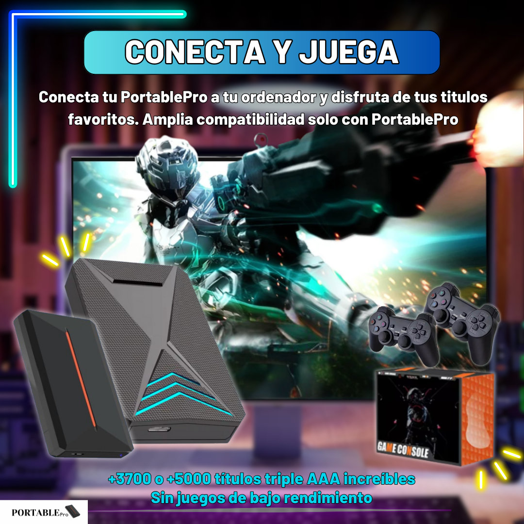 PortablePro™ - Tu Retro Portable Definitiva