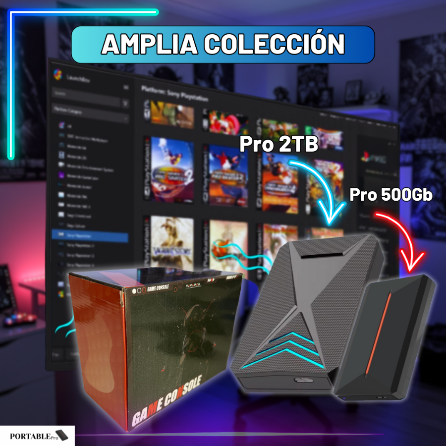 PortablePro™ - Tu Retro Portable Definitiva